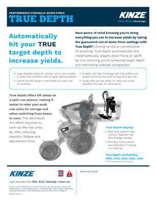 Product Literature – Kinze