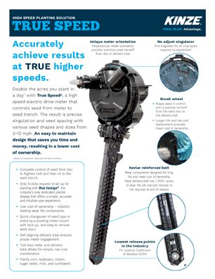 Product Literature – Kinze